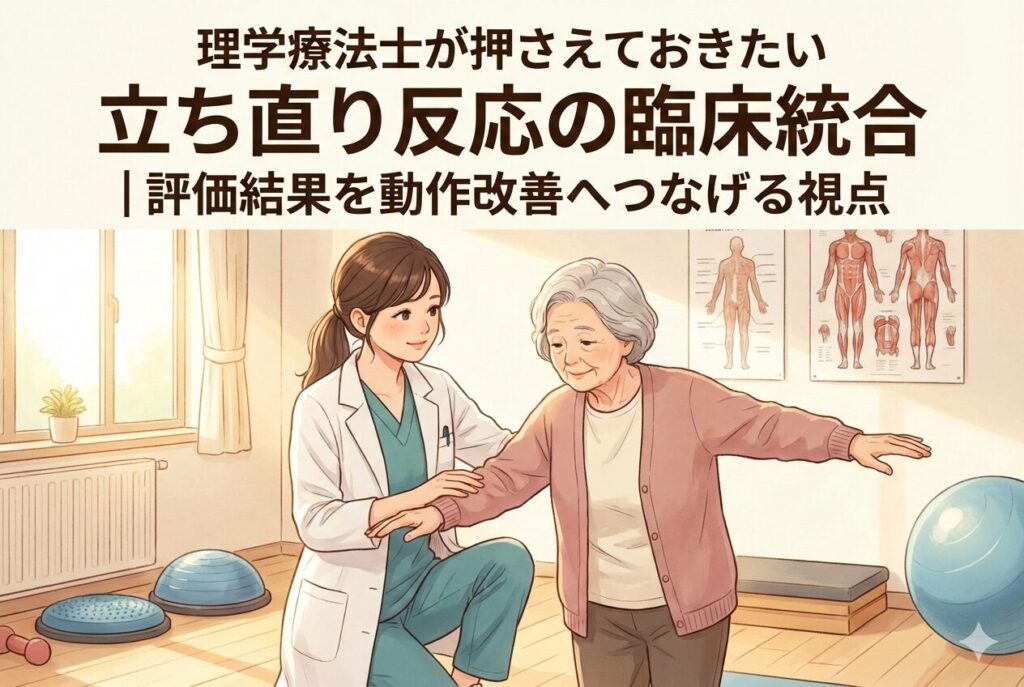 立ち直り反応の臨床活用｜評価結果を動作改善へつなげる統合的アプローチ【理学療法士向け】 | 理学療法士の働き方スタイル
